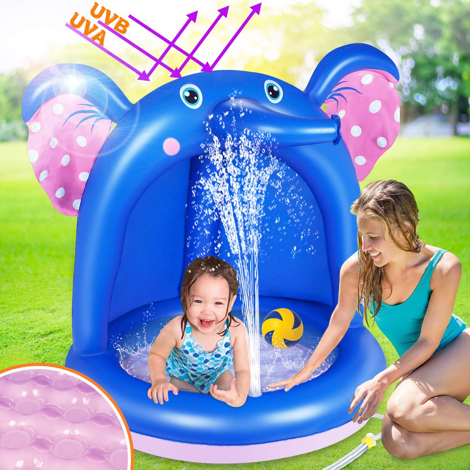 10 artigos de bebé para a praia ou piscina | Dra. Cegonha
